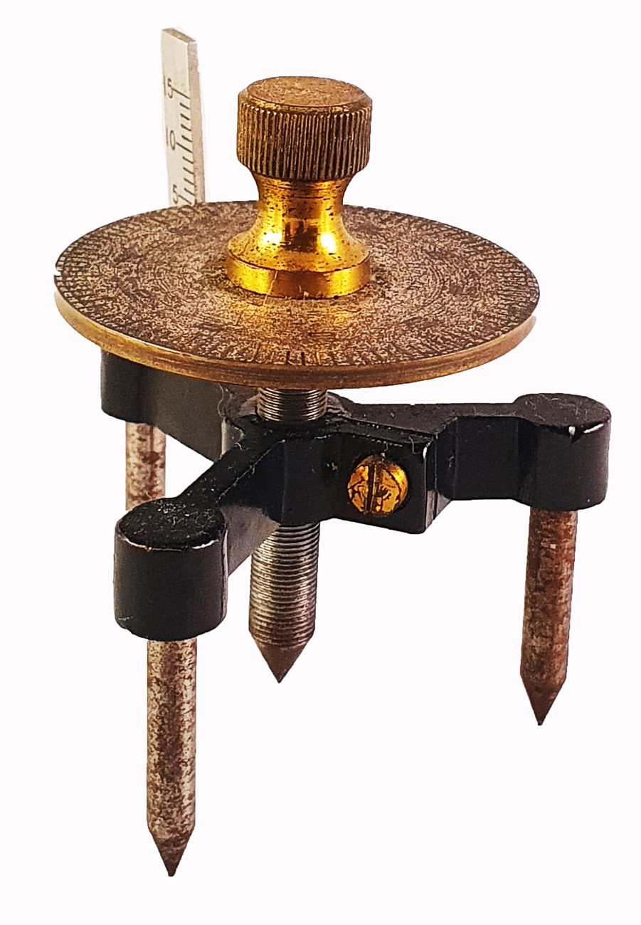 Spherometer engraved with ‘W. G. PYE & Co, Cambridge’ (early to mid ...