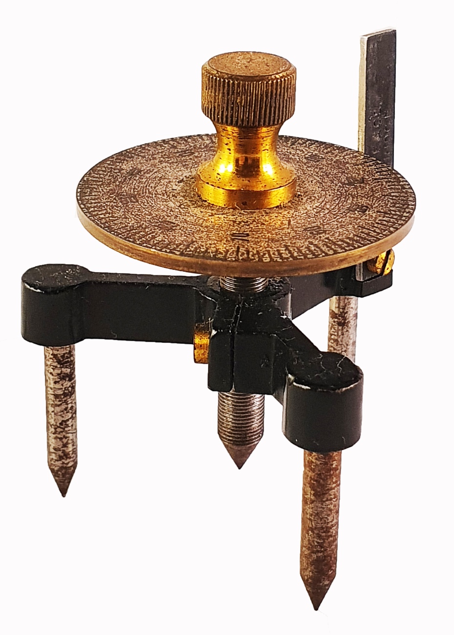 Figure 1. Student’s spherometer by WG Pye and Co as featured in a ...