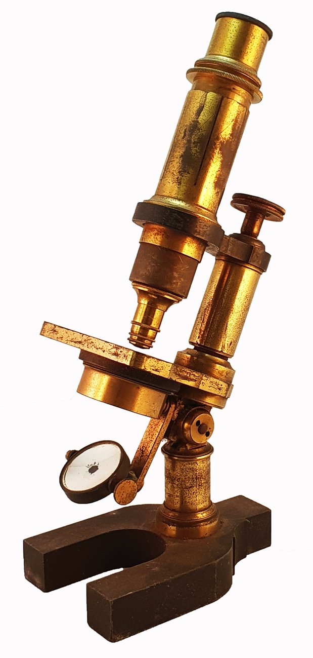 Microscope 179 (Hartnack & Prazmowski; microscope stand III-A; c. 1880)