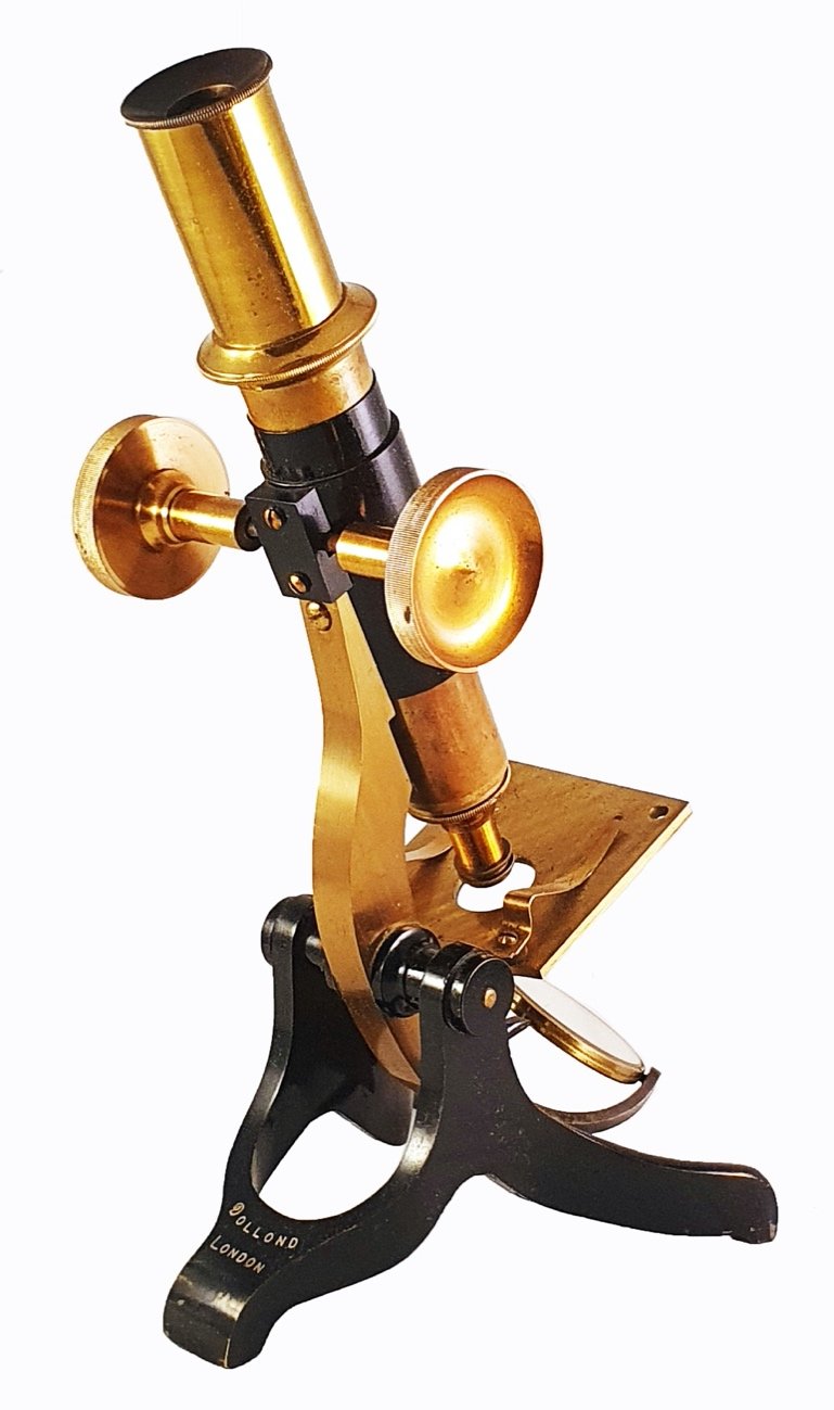 Microscope 182 ( Dollond & Co.; student microscope; c. 1900)