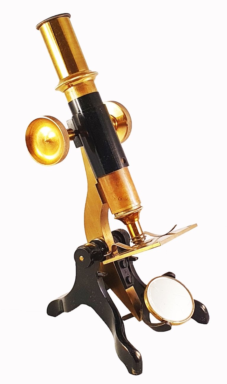 Microscope 182 ( Dollond & Co.; student microscope; c. 1900)