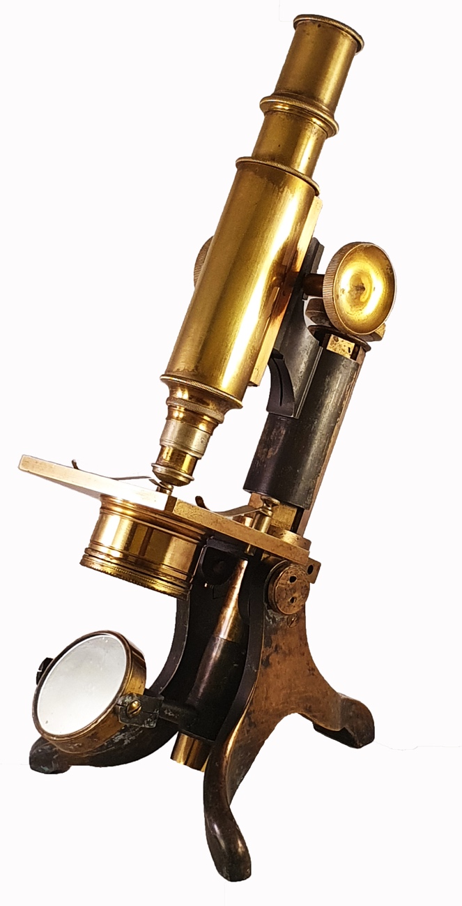 Microscope 187 (C. Baker; c. 1900)
