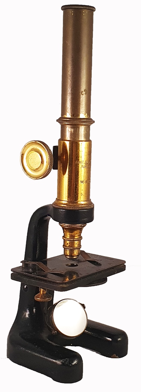 Microscope 188 (Emil Busch; simple compound microscope; c. 1915)