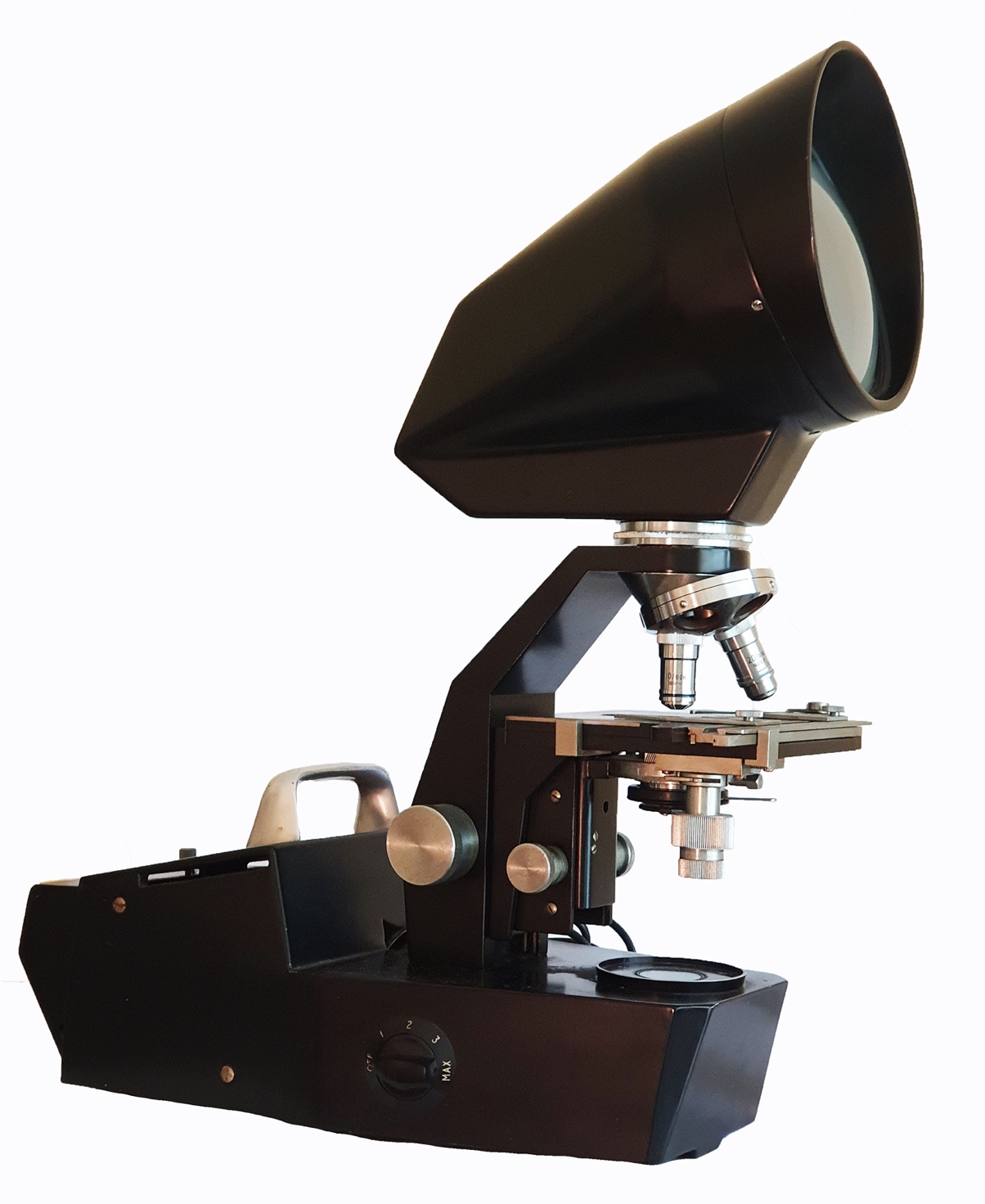 Microscope 194 (Gillett & Sibert; conference research microscope; 1970s)