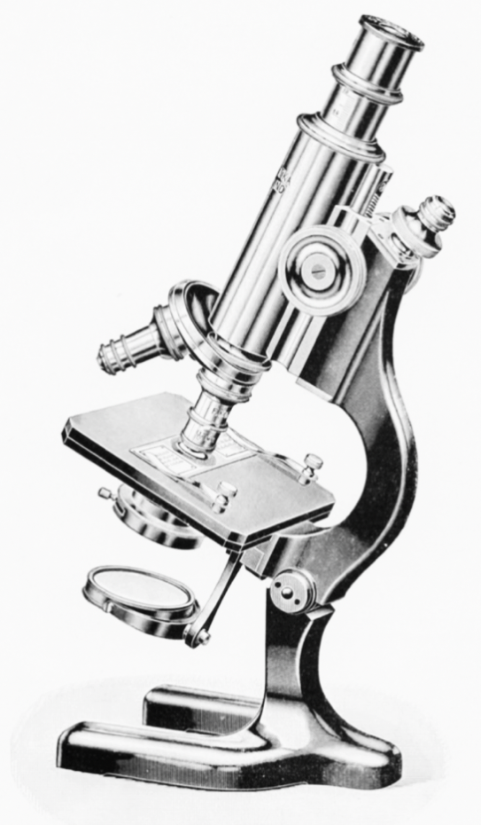 Figure 1. Series D microscope model from F. Koristka, as engraved in ...
