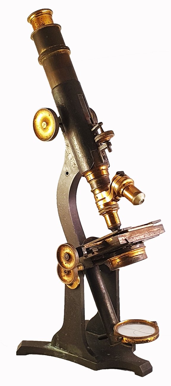 Microscope 235 (William Ladd; hospital or student microscope; c. 1860)