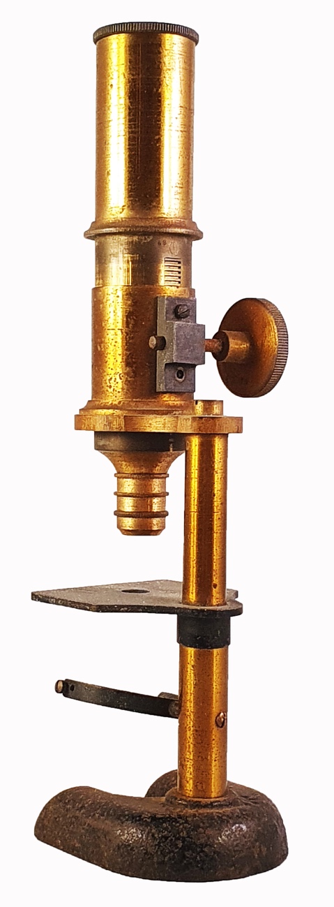 Microscope 240 (unassigned maker; compound microscope; late 19th ...