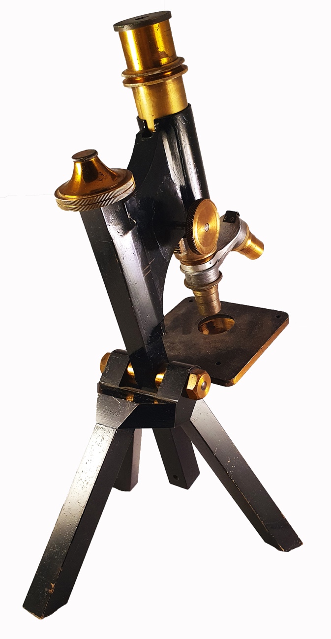 Microscope 258 (R & J Beck; ‘ British Students ’ microscope No. 55; c ...