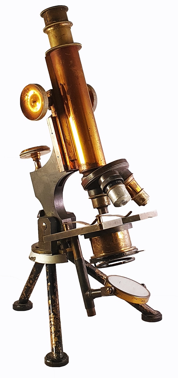 Microscope 283 (W. Watson & Son; FRAM microscope; c. 1896)